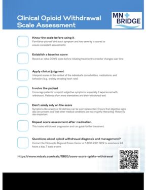Clinical Opioid Withdrawal Scale (COWS) Guide - MN Bridge